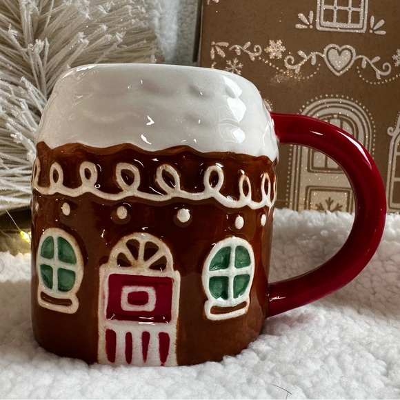 Target | Dining | Target 223 Earthware Christmas Mug Gingerbread House ...